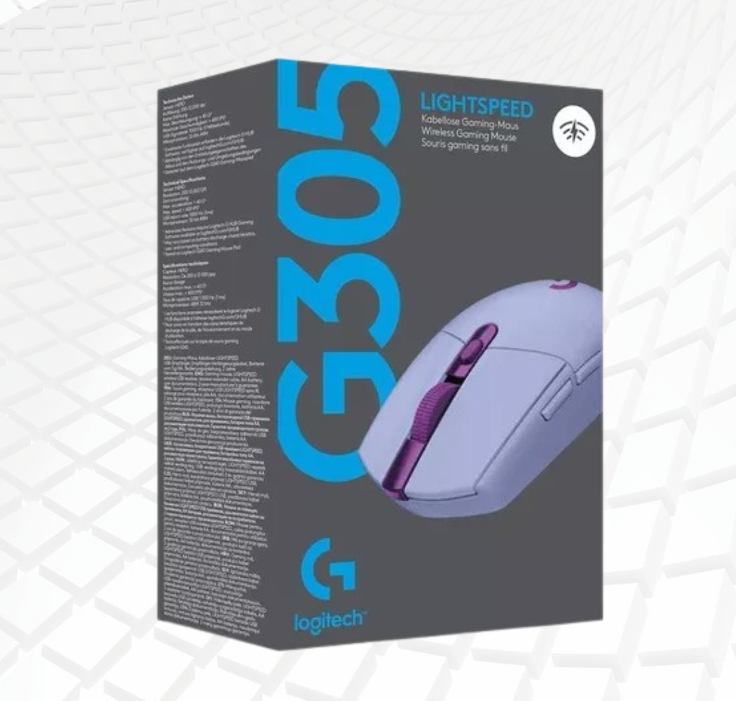 Logitech G305 LIGHTSPEED Lila Mouse Gamer Wireless