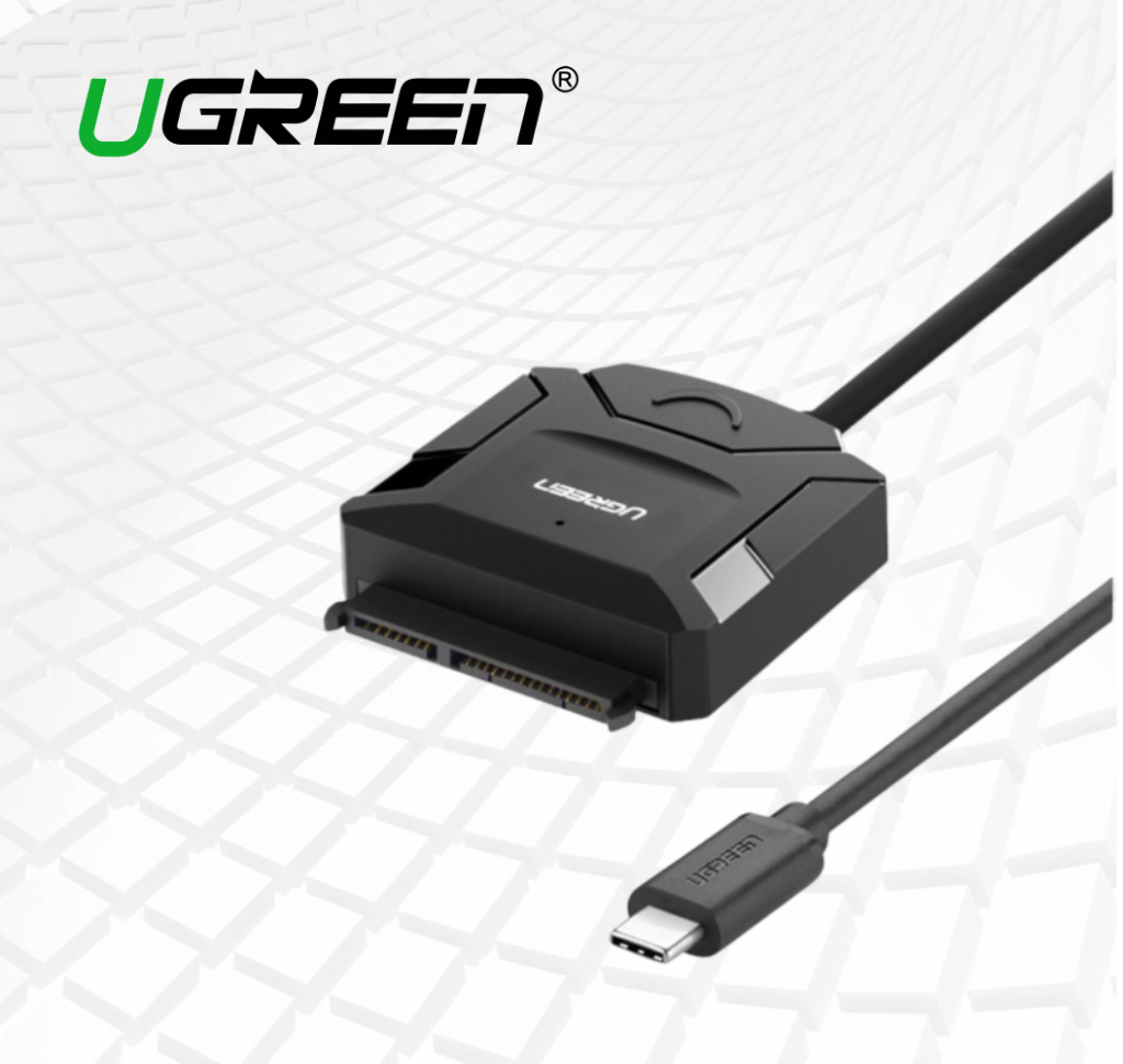 ADAPTADOR USB-C a SATA HDD 2.5"/HDD 3.5" CON FUENTE DE ENERGIA | UGREEN ...
