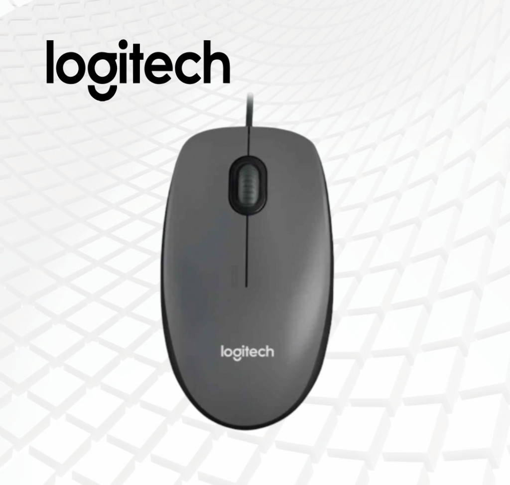 MOUSE M90 OPTICO CON SCROLL, USB, BLACK - LOGITECH - Abril Grupo Logístico