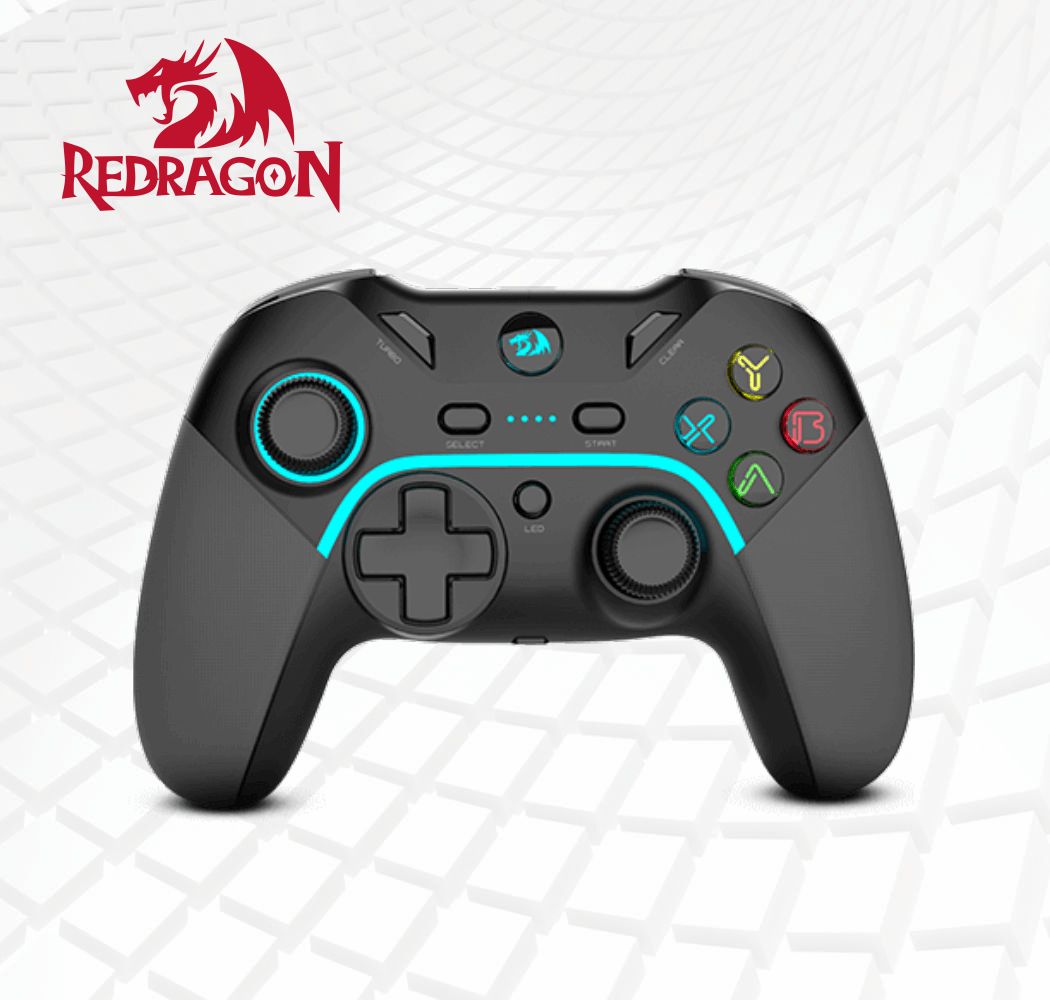 GAMEPAD HARROW PRO G808-PRO WIRELESS / USB BLACK - REDRAGON - Abril ...