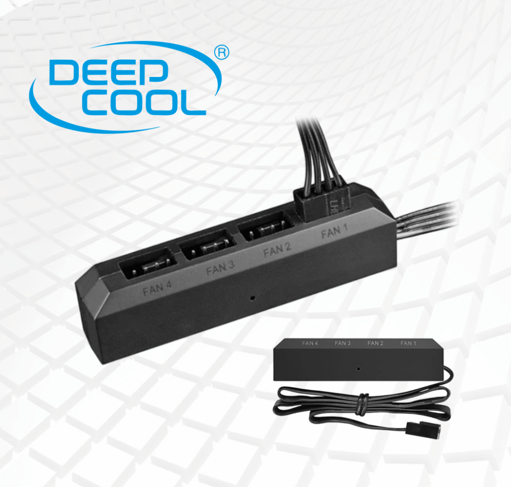 CONTROLADOR FAN COOLER 4 PUERTOS, FH-04 - DEEPCOOL - Abril Grupo Logístico