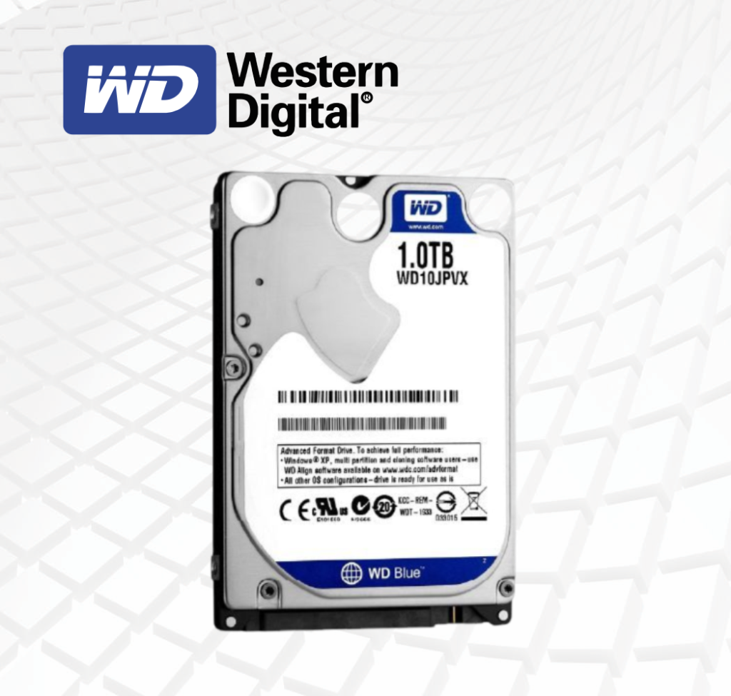 DISCO DURO 1TB INTERNO, 2.5" WD10SPZX-00Z10T0 - WESTERN DIGITAL - Abril Grupo Logístico