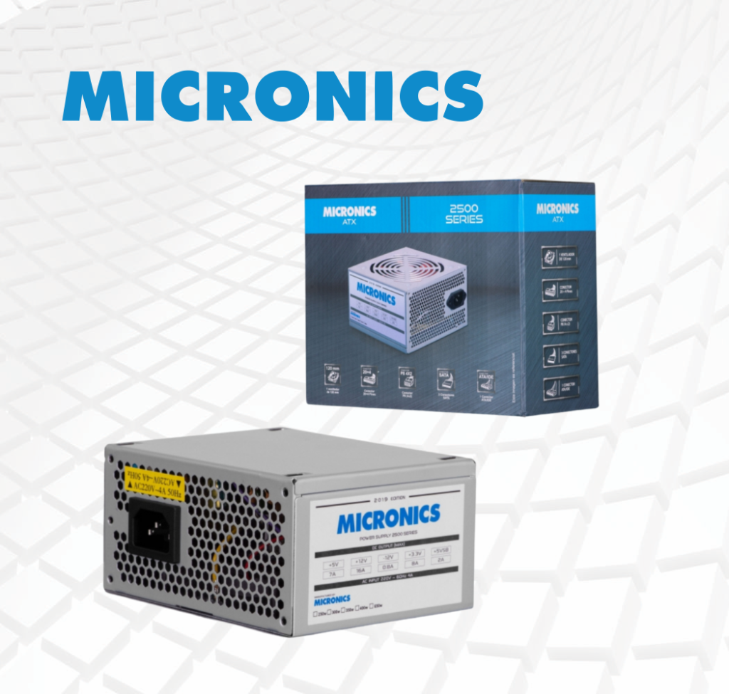 Fuente de Poder Slim Micro ATX Micronics
