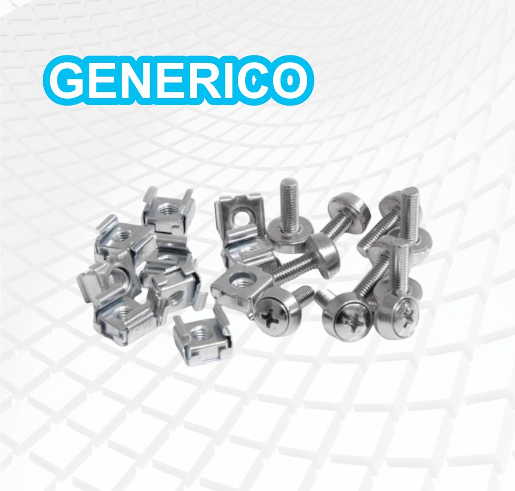 PERNO ENJAULADO M6 PARA GABINETE y RACK - Abril Grupo Logístico